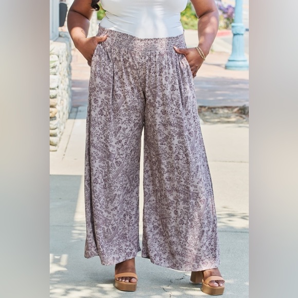 GeeGee | Pants & Jumpsuits | Newgeegee In The Works Plus Size Printed ...